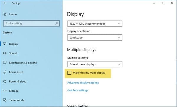 How to Change Main Display in Windows 10 & 11 – Cevaton